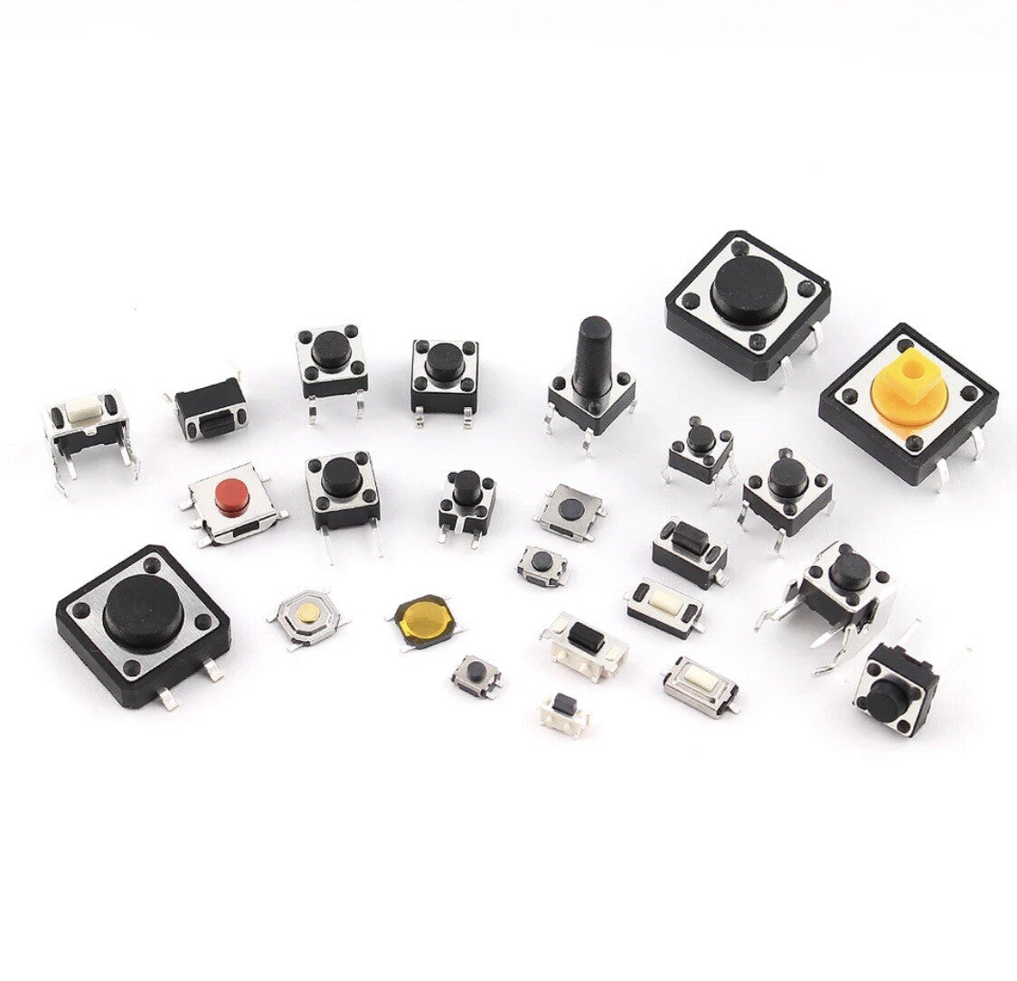 460Pcs Electronic Push Button Tactile On Off Momentary Switch 24 Style ...
