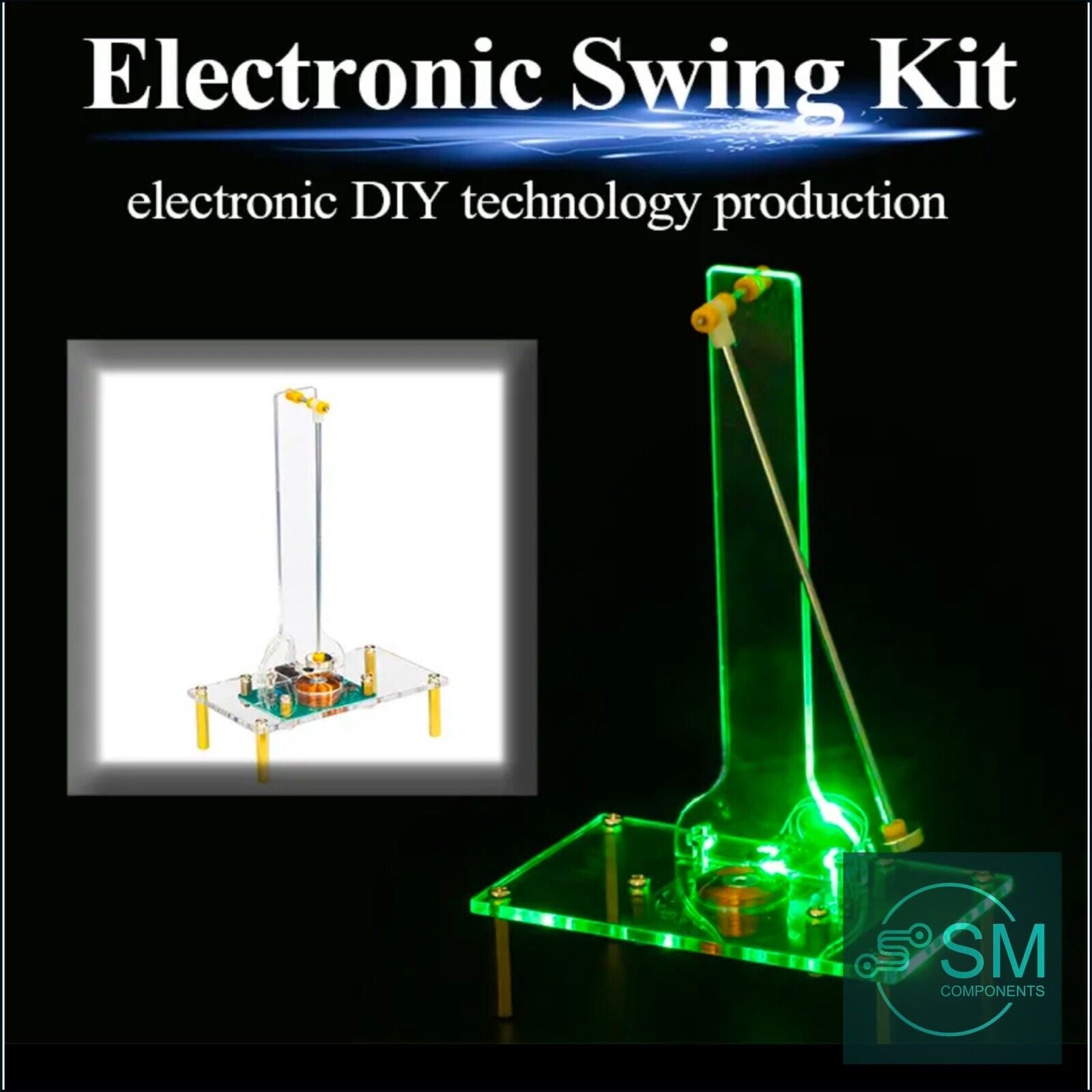 DIY Electronic Swing Kit Electromagnetic Swing Induction Teaching Weld ...