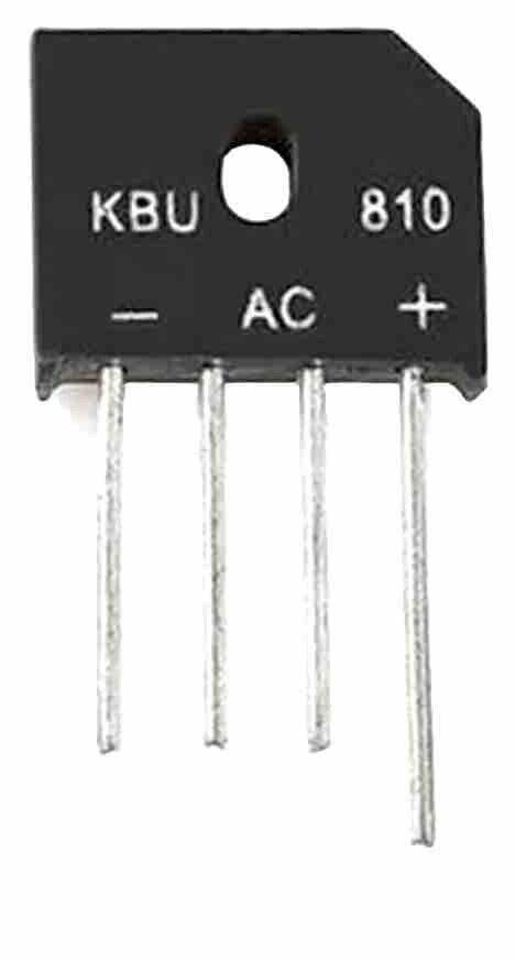 5PCS KBU810 1000V 8A Full Wave Silicon Bridge Rectifier Electronics DI – SM Components