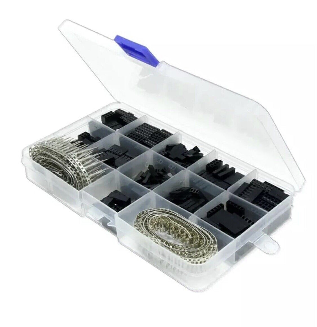 Dupont Wire Jumper and Header 620PCS Male+Female 2-12 Port Connector H ...