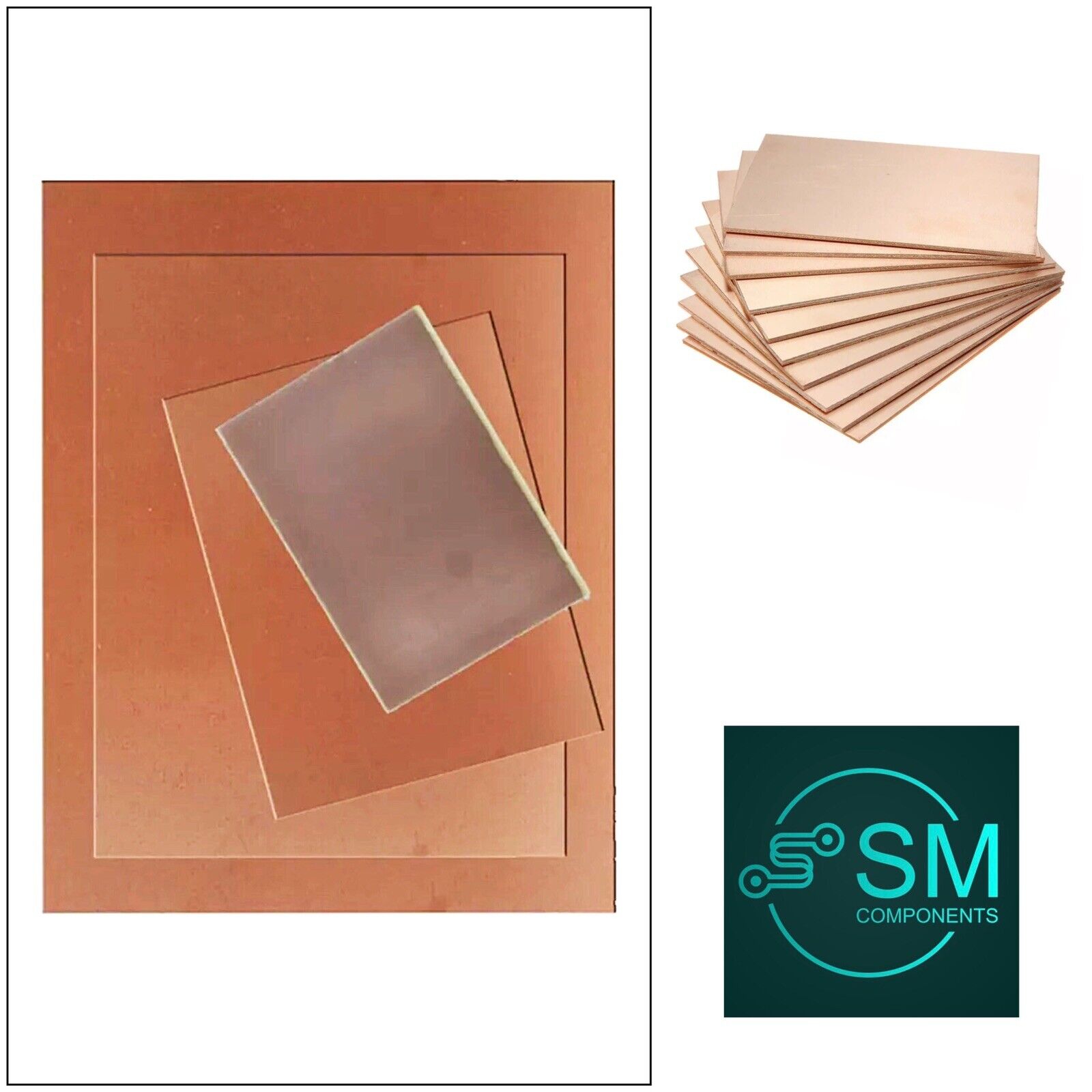 4Pcs FR4 Single Sided Copper Clad DIY Laminate PCB Circuit Board 70 X ...