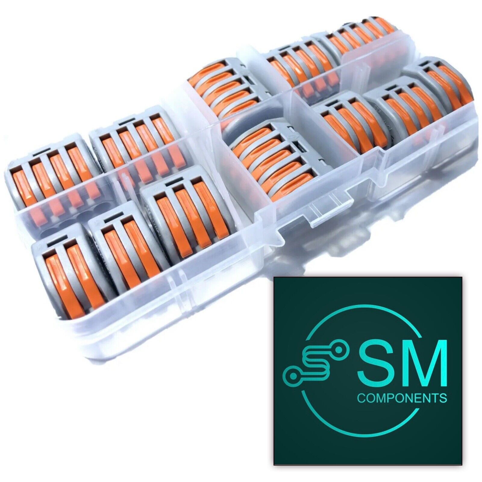 12pcs PCT 4 Styles Wire Connector Boxed Universal Terminal Block Wire ...