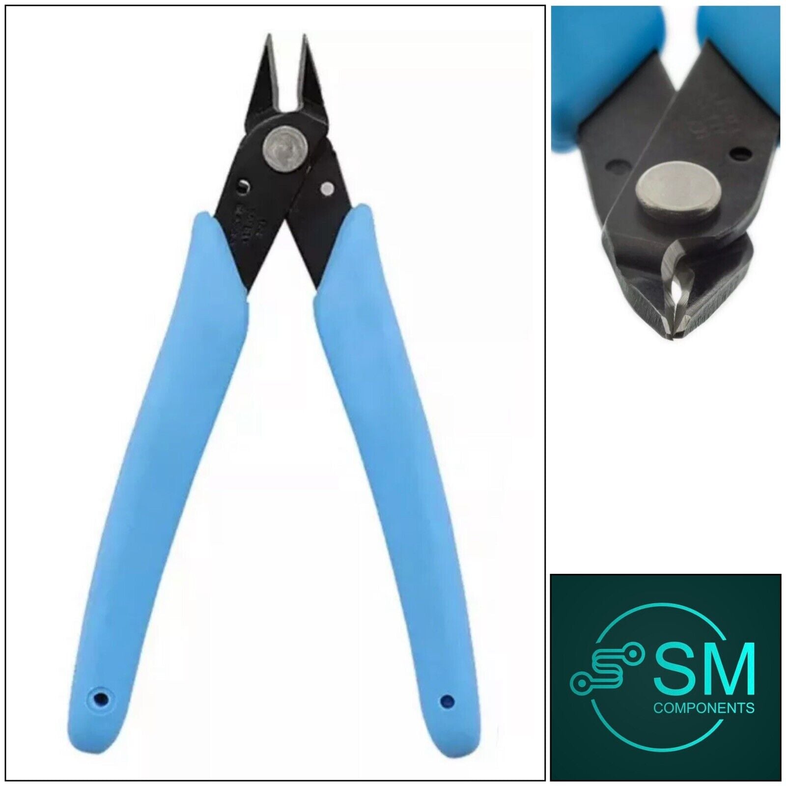 1 Pr Electronic Shear Wire Cable Snips Flush Pliers Nipper Cutting DIY ...